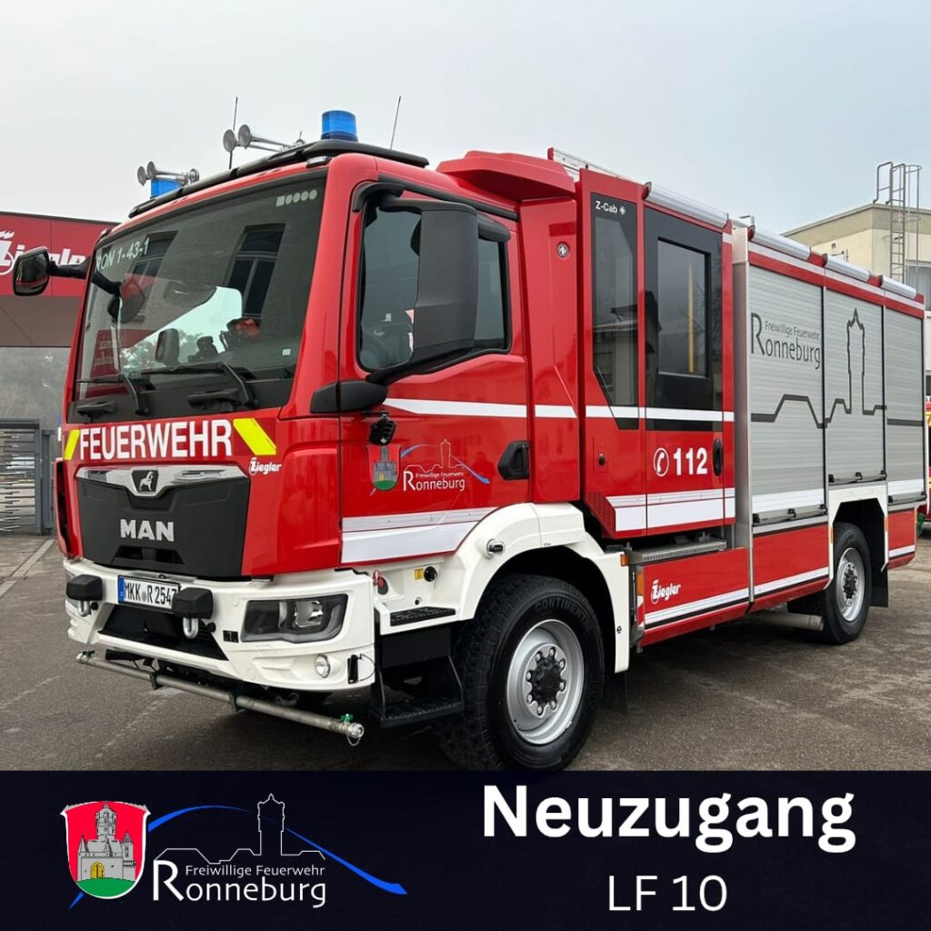 🚒 Neuzugang im Fuhrpark – LF 10 🚒 - Freiwillige Feuerwehr Ronneburg